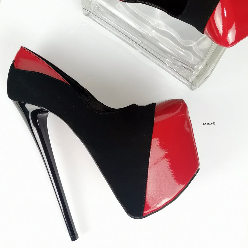 Red Stiletto Platform