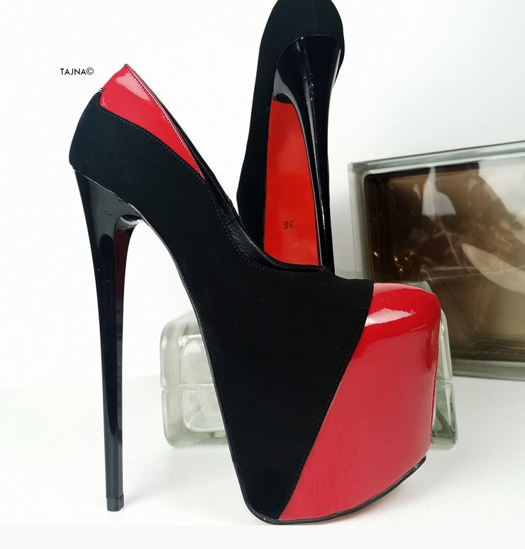 Red Stiletto Platform